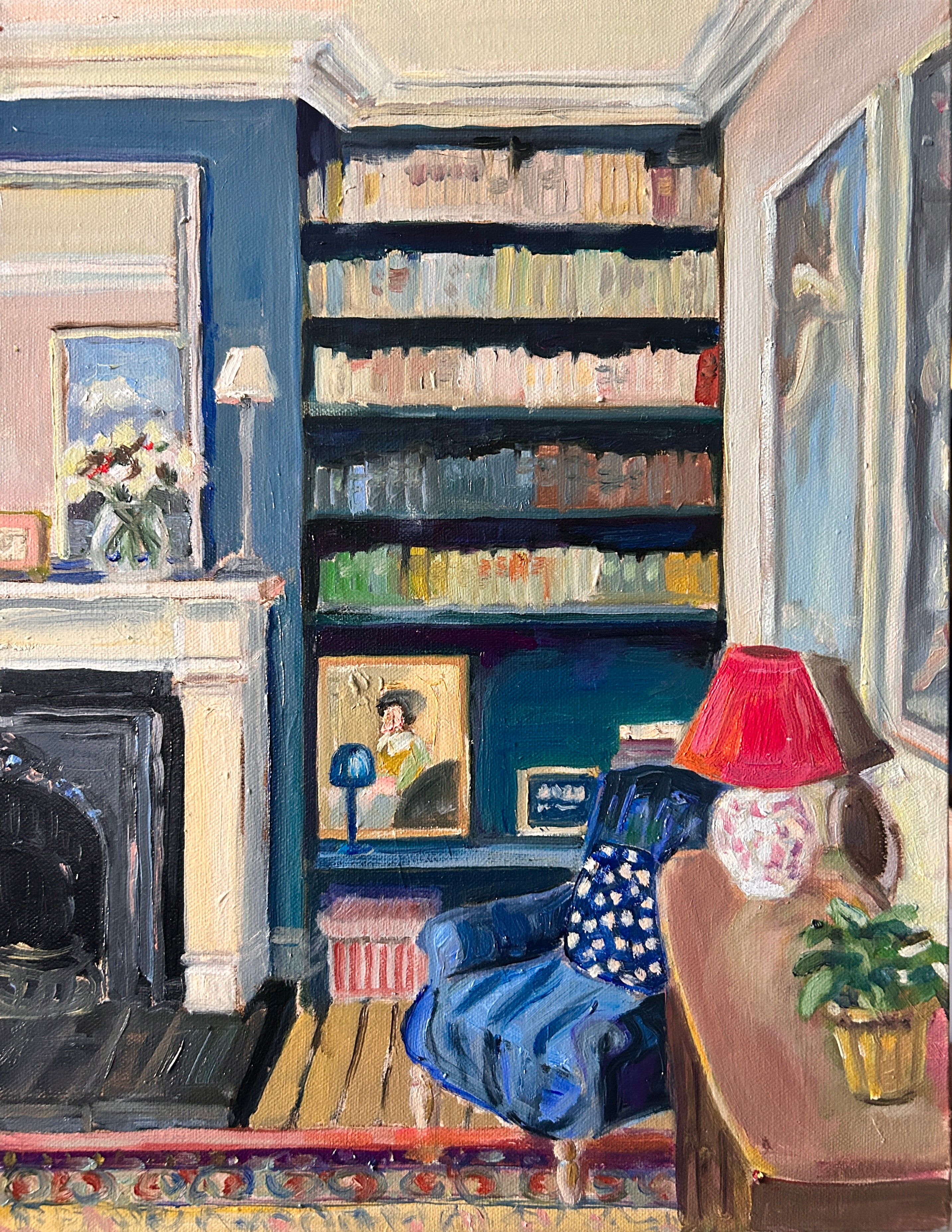 The Library Chorale original painting – Margaret Powell Art
